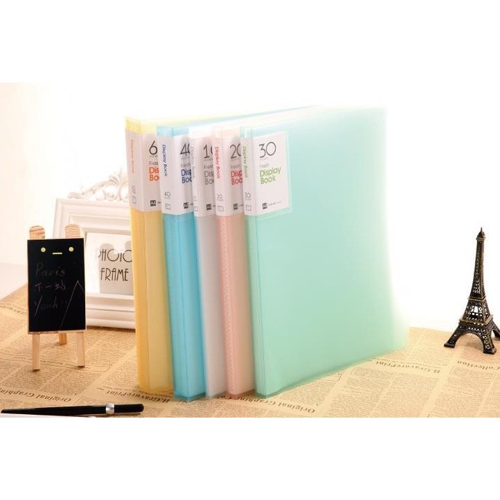 A4 Crystal Clear Color Clearbook | Shopee Philippines