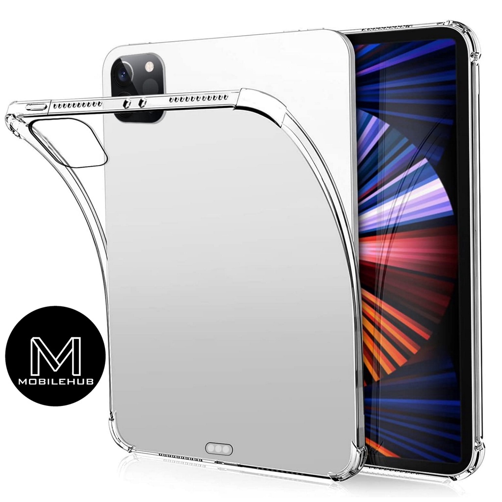 iPad Pro 11" 2021 Silicone Shockproof Case German Import (Clear ...