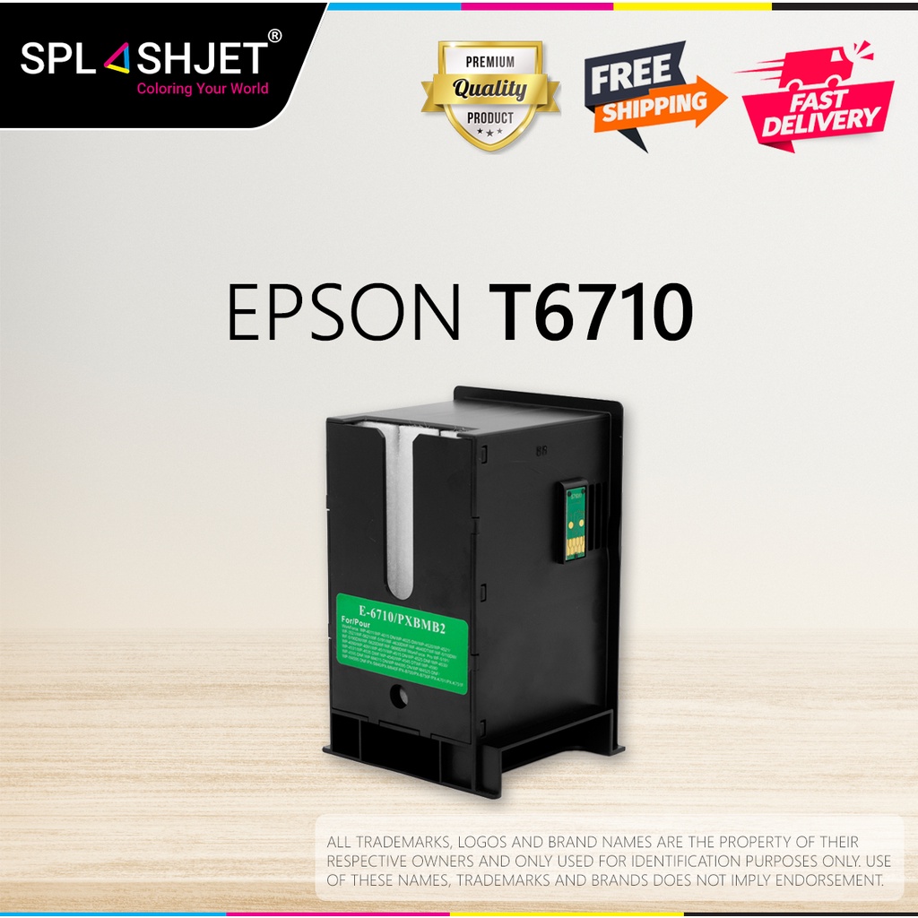 T6710 T671000 PXBMB2 Compatible Maintenance Box for Epson WF-5190 WF ...