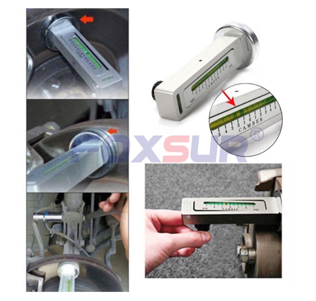 Car Four Wheel Alignment Magnetic Level Level Gauge Camber Setting Aid ...
