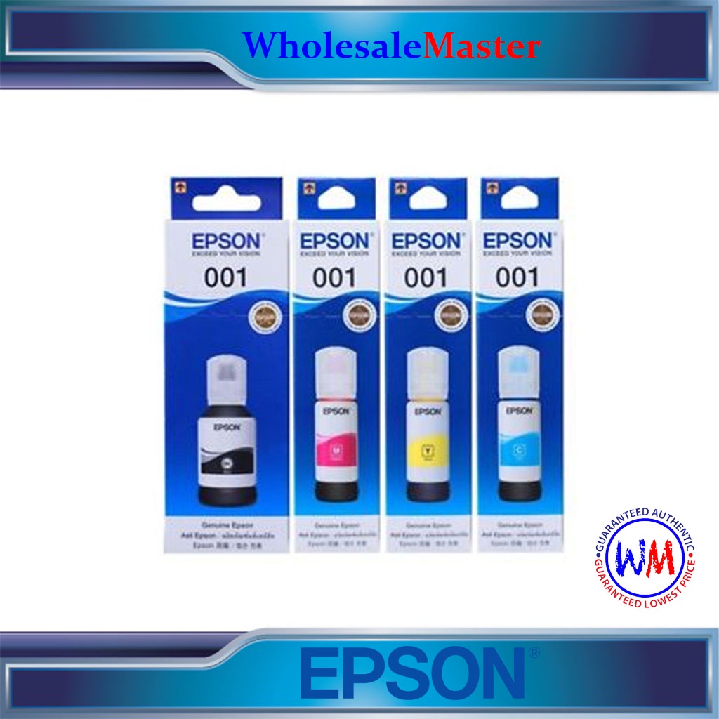 Epson 001 C13T03Y Ink Bottle for L4150 / L4160 / L6160 / L6170 / 6190 ...