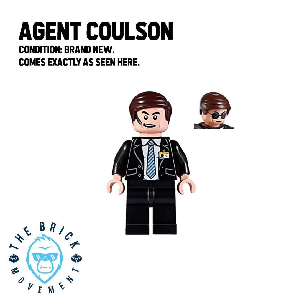 LEGO® MARVEL Agent Coulson Minifigure | Shopee Philippines
