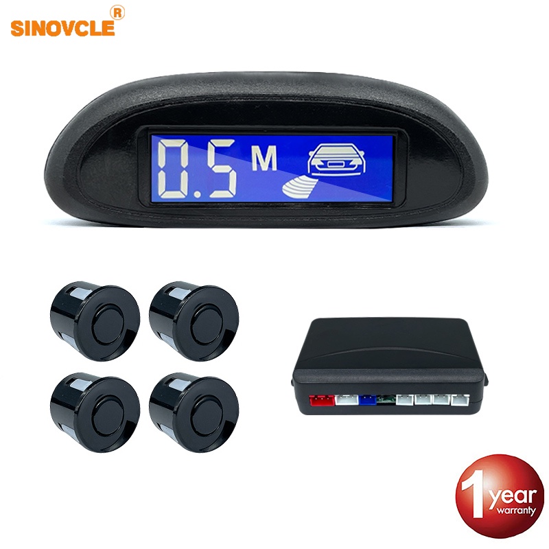 Parking Sensor For Car With Auto Parktronic Reverse LED Monitor 4 ...