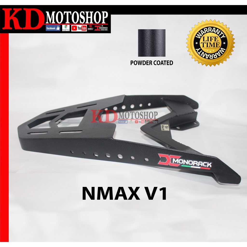 Yamaha NMAX V1 DC Monorack Bracket | Shopee Philippines