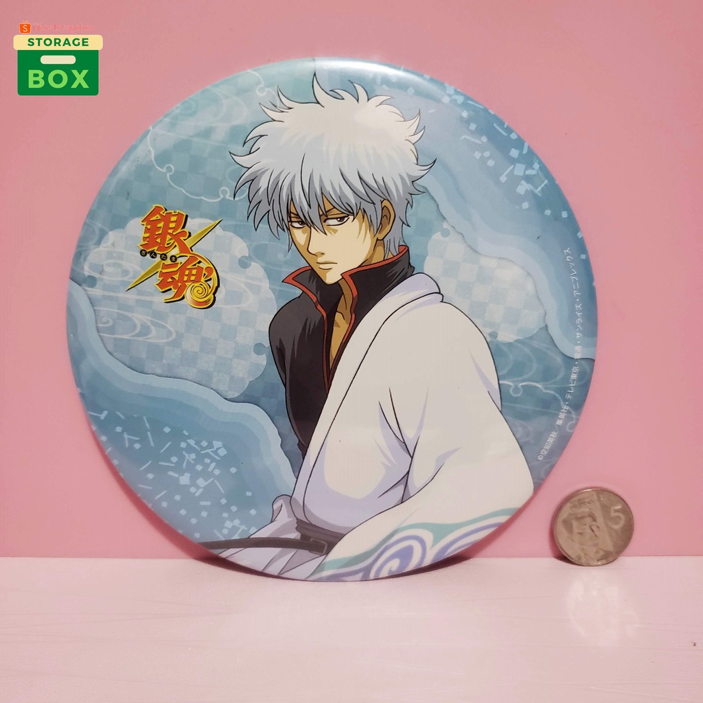 Gintama Official Merchandise : Pin Badge / Keychain / Keyring / Acrylic ...
