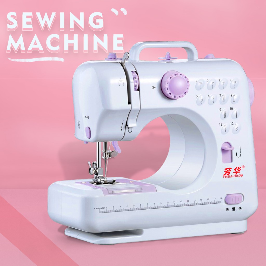 Multi-function 12-Stitch Sewing Machine | Shopee Philippines