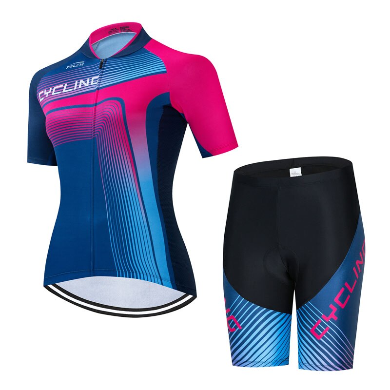 2021 NEW 2020 Women Bike Jersey Clothes Set Cycling Jersey Suit ...