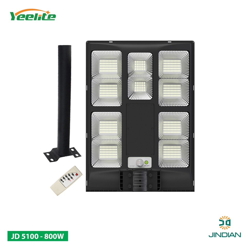 Yeelite JD Jindian Solar Street Light JD-5100 Outdoor Heavy Duty Solar ...