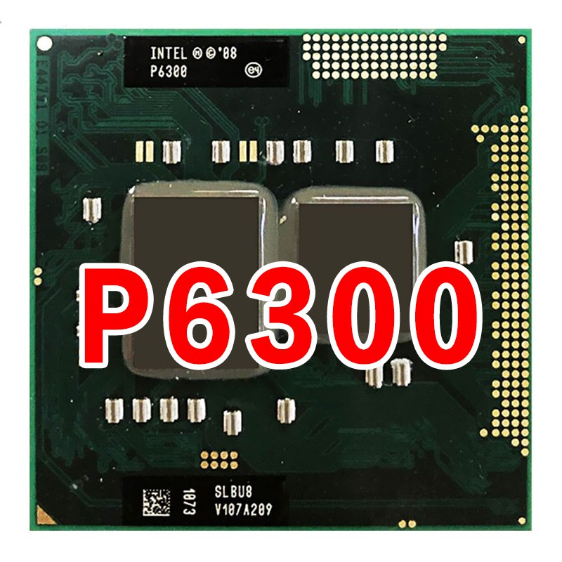 Intel Pentium P6300 SLBU8 2,2 GHz P4600 P6000 P6100 P6200 P6300 Dual-Core Dual-Hilo de ...