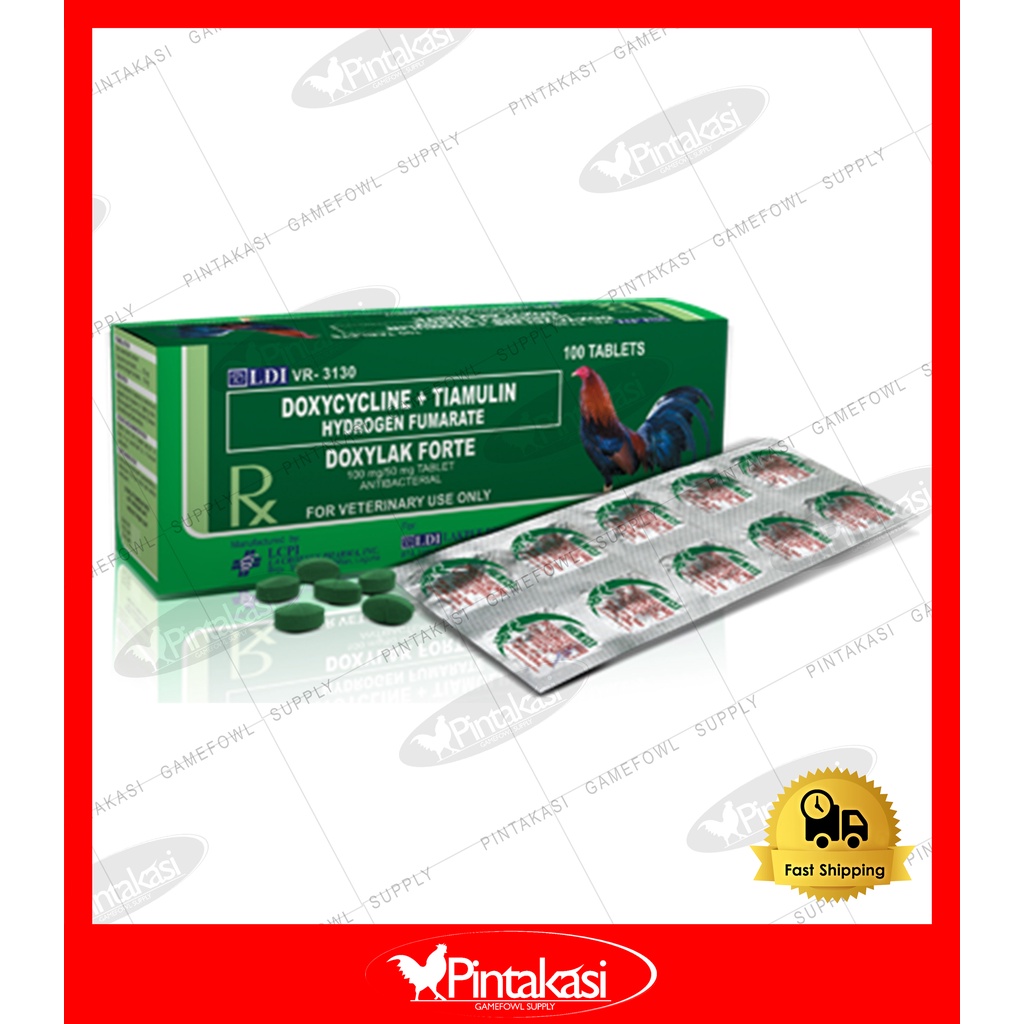 1 box of LDI Doxylak Forte 100 Tablet 100mg/50mg Antibacterial for ... 1 box of LDI Doxylak Forte 100 Tablet 100mg/50mg Antibacterial for ...