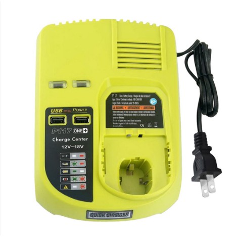 Dual Chemistry IntelliPort Charger for All Ryobi 12V-18V ONE+Lithium ...