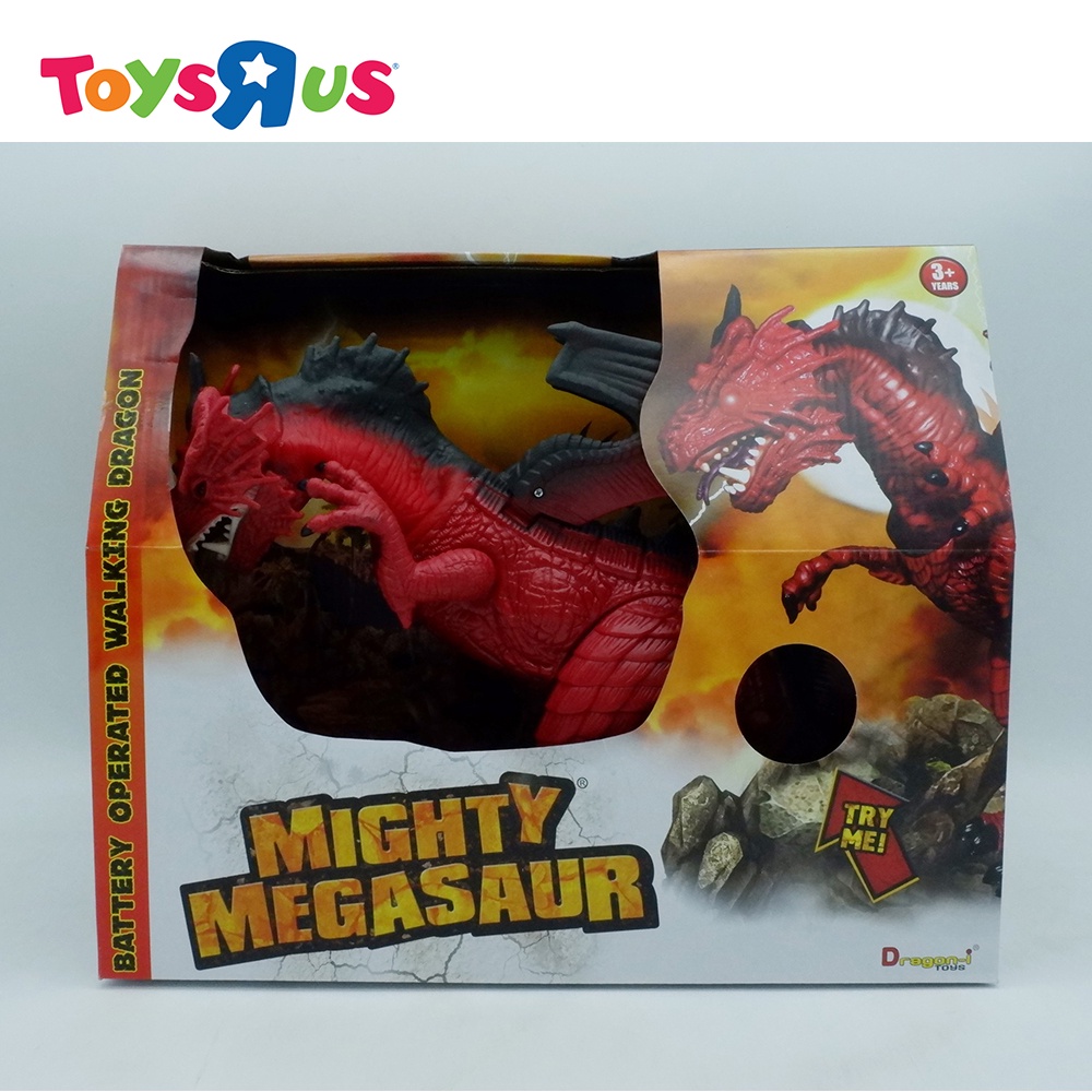 Dragon-I Mighty Megasaur Walking Dragon (Red) | Shopee Philippines