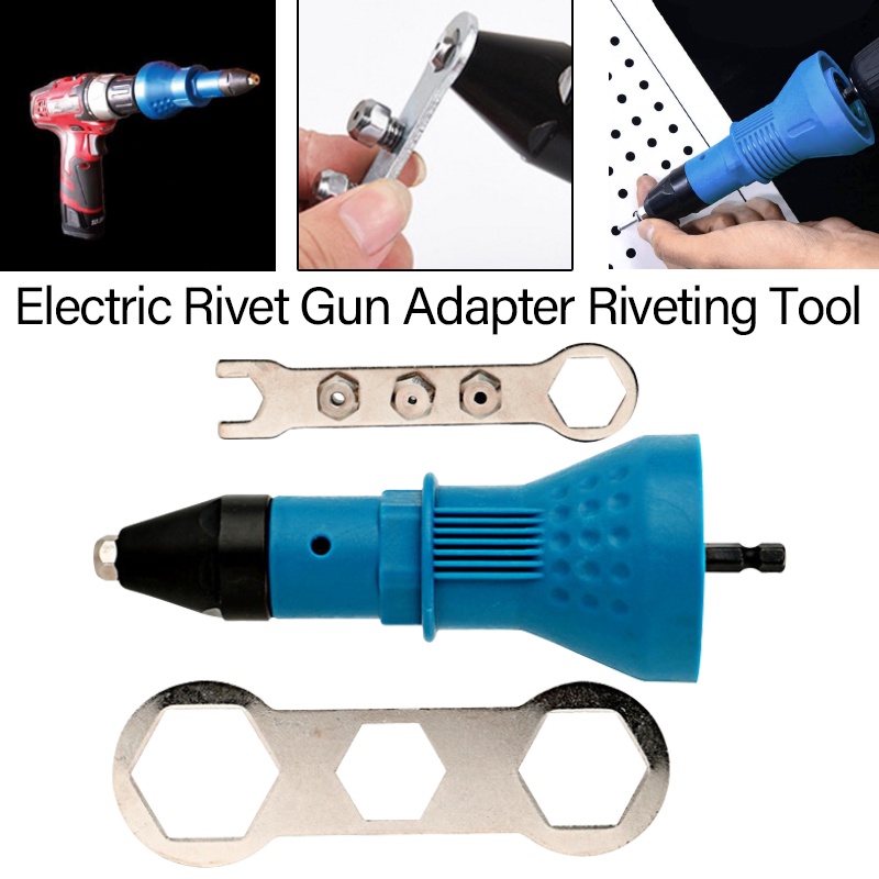 Electric rivet nut adapter riveting tool gun rivet stud adapter ...
