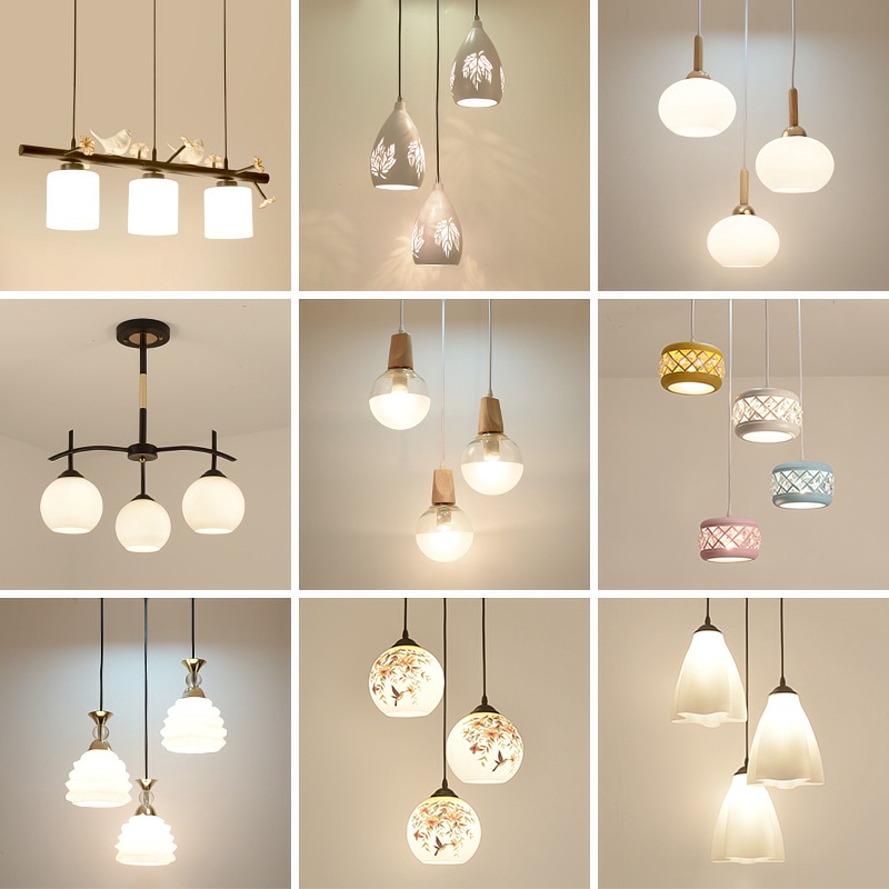3 Heads Dining Room Chandelier Ceiling Lights Modern Fashion Pendant ...
