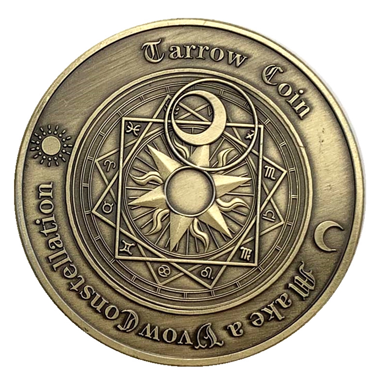 Tarot Money Coin Luck Wealth Fortune Amulet Pendant presyo ₱490