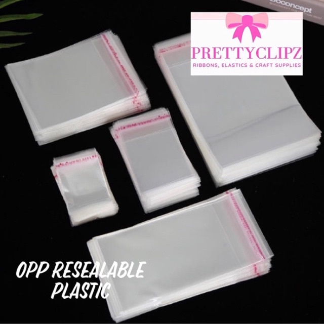 Adhesive Plastic Container OPP / Plastic Packaging Material | Shopee ...