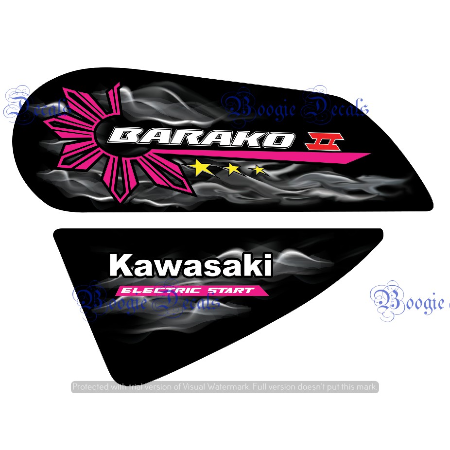 BARAKO DECALS 2021 DESIGN | Shopee Philippines