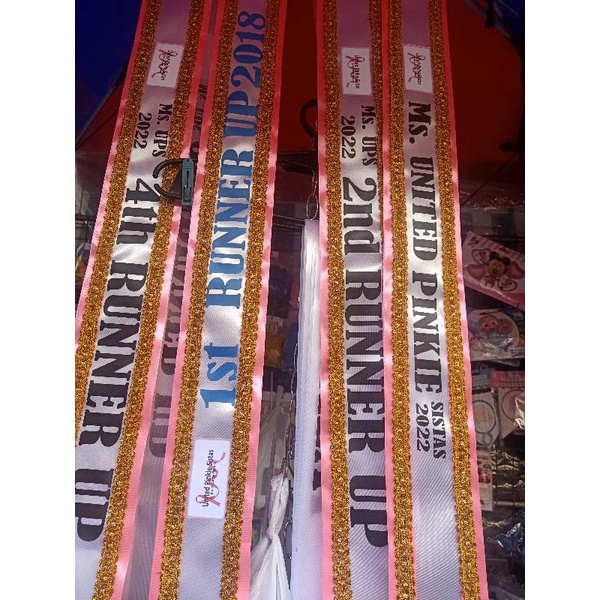 sash for pageant and school event | Shopee Philippines