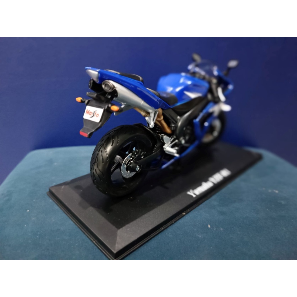 Maisto - Yamaha YZF-R1 - Scale 1:12 - Diecast Model Car | Shopee ...