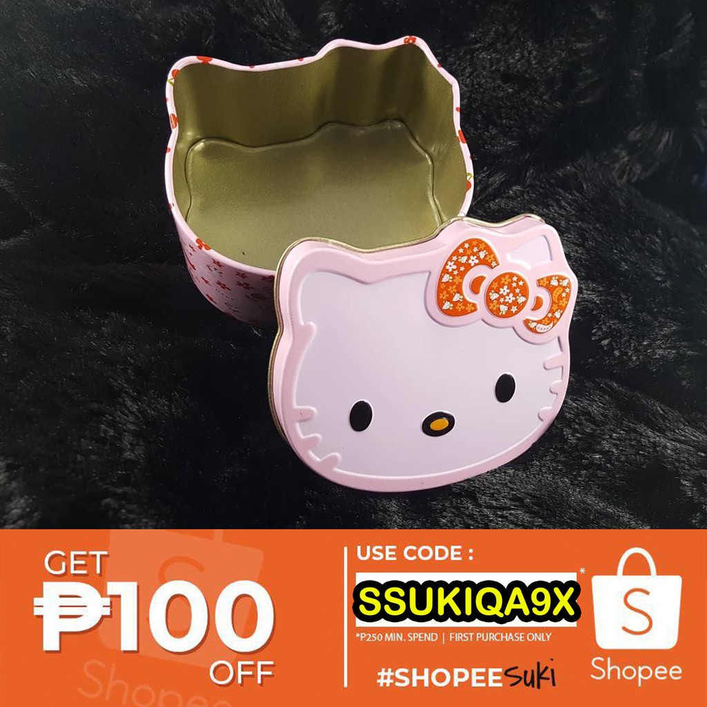 Hello Kitty Tin Can perfect souvenir | Shopee Philippines
