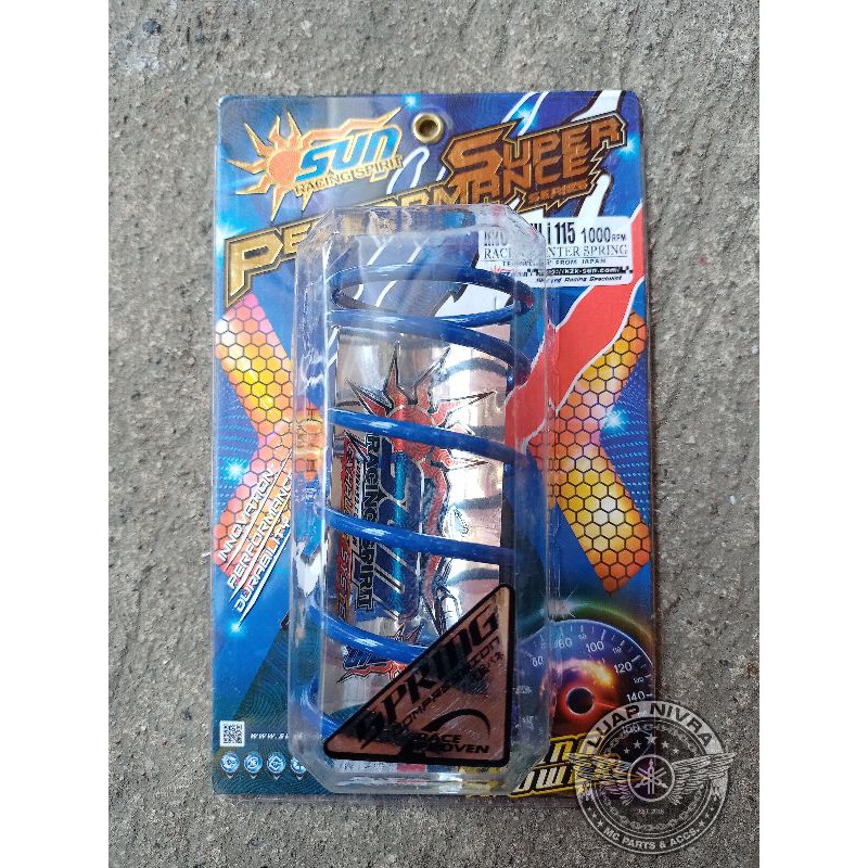 SUN Racing Center Spring (1000rpm) for Mio Soul i 115 & Fino f.i ...