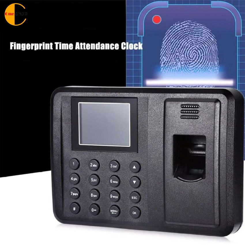 Stand Alone Biometric Fingerprint Clock Time Attendance | Shopee ...
