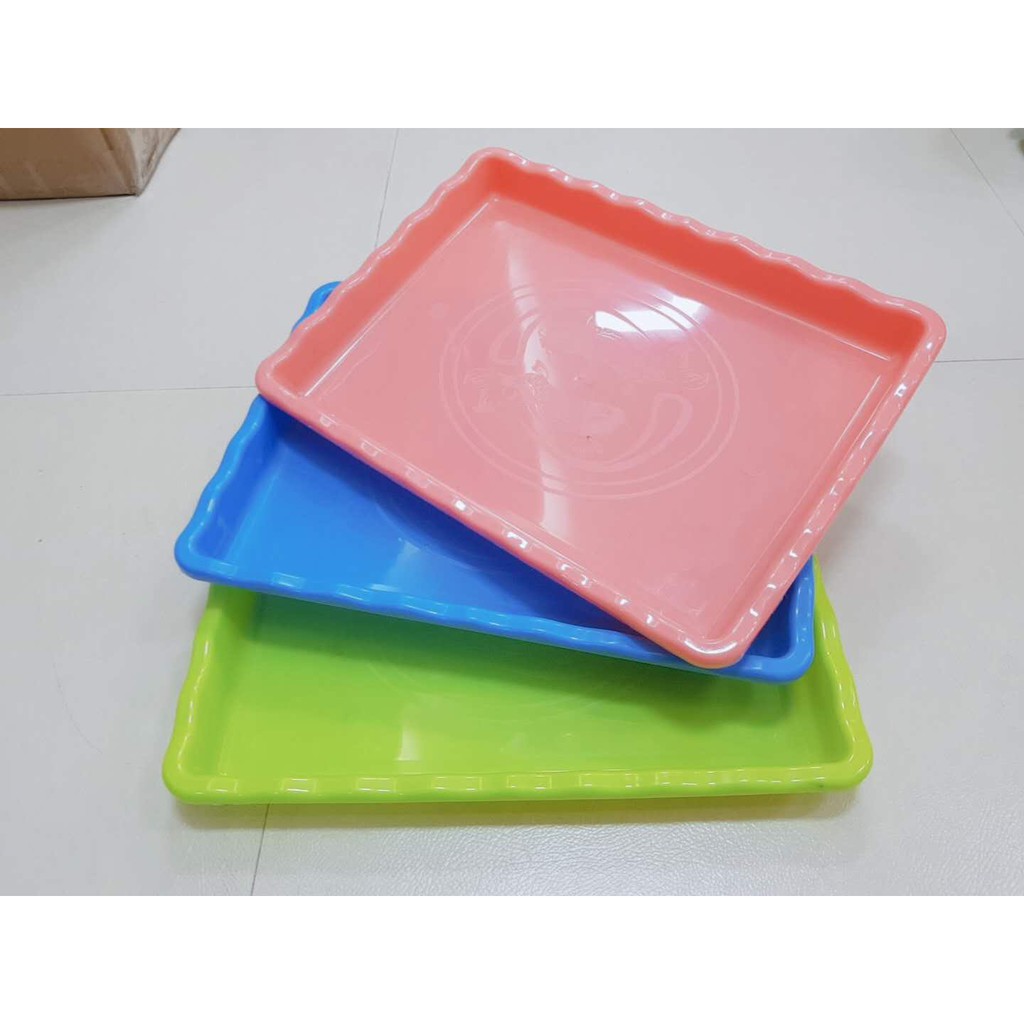 15" INCHES PLASTIC FAST FOOD TRAY/ MULTI-PURPOSE TRAY/ FRUIT TRAY ...