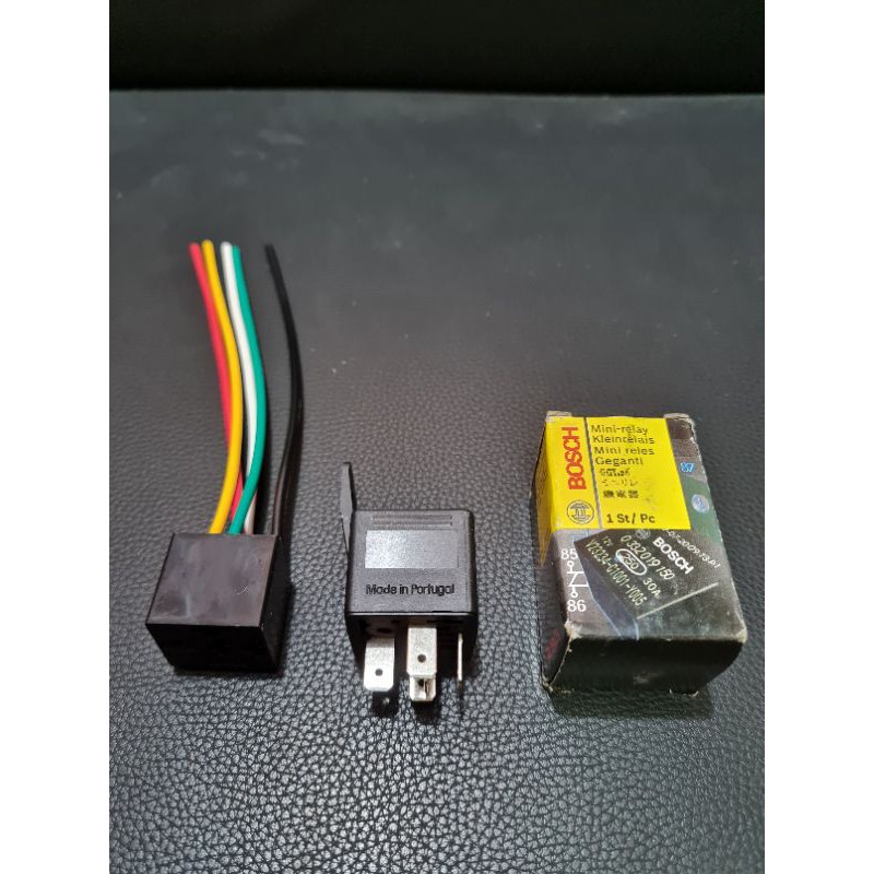 BOSCH RELAY 12V Socket ( JAPAN WIRE USE ) | Shopee Philippines