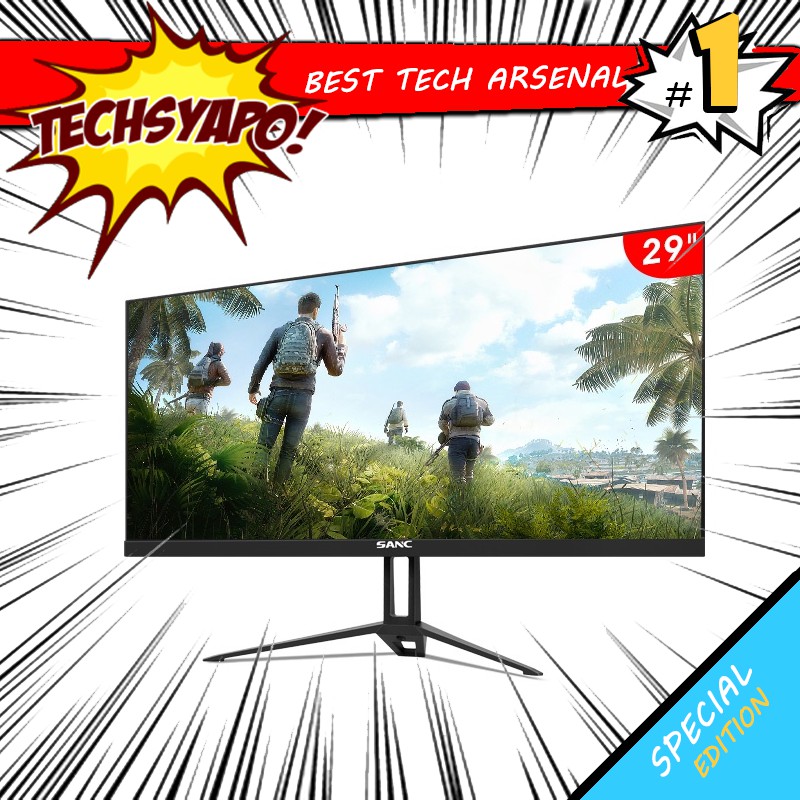 SANC ALL GLASS MODULE 29" ULTRA WIDE IPS MONITOR (M2942H) | Shopee ...