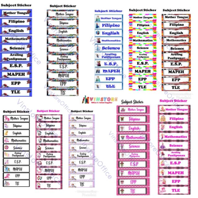 subject-stickers-20-stickers-10-designs-shopee-philippines