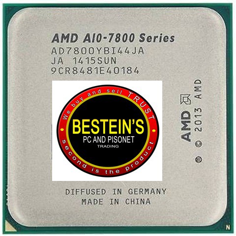 AMD A10 7800 / 3.5 GHz processor | Shopee Philippines