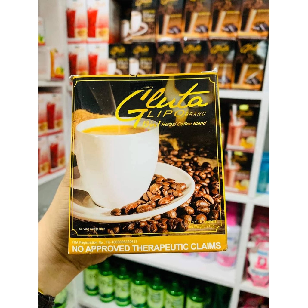 Gluta Lipo Brand Coffee 12in1 (Slimming Coffee) | Shopee Philippines