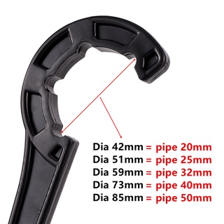 20/25/32/40/50mm PE Pipe Fast Connecting Fittings Wrench PE PVC Tube ...