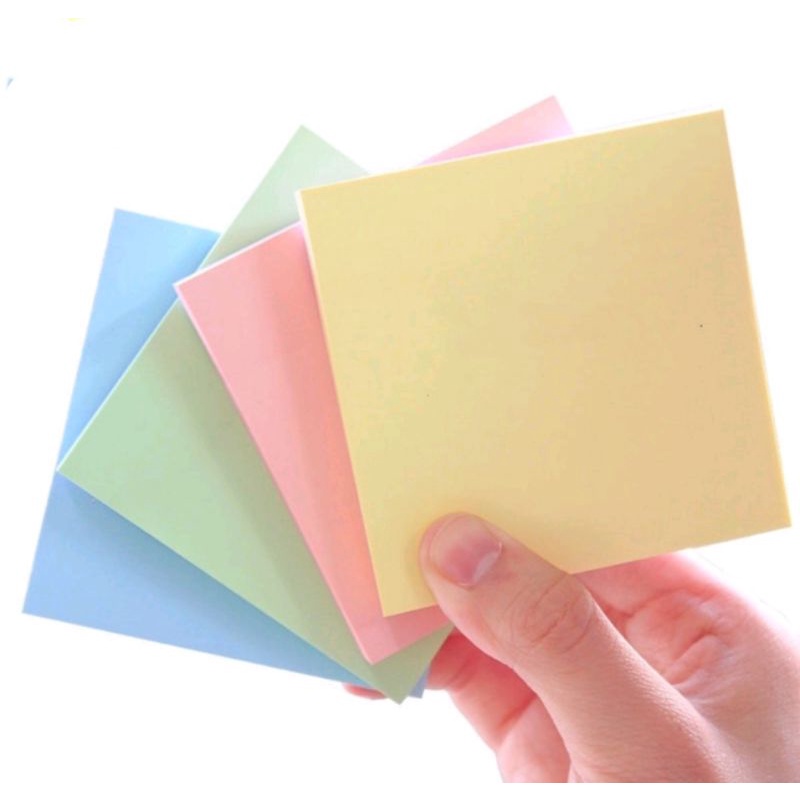 Sticker note pad (1pack 1color) | Shopee Philippines