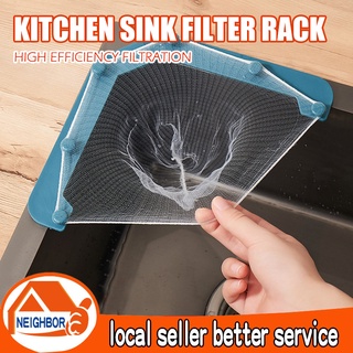 【In Stock】Net Sink Strainer Corner Sink Filter Drain Net Bag Garbage ...