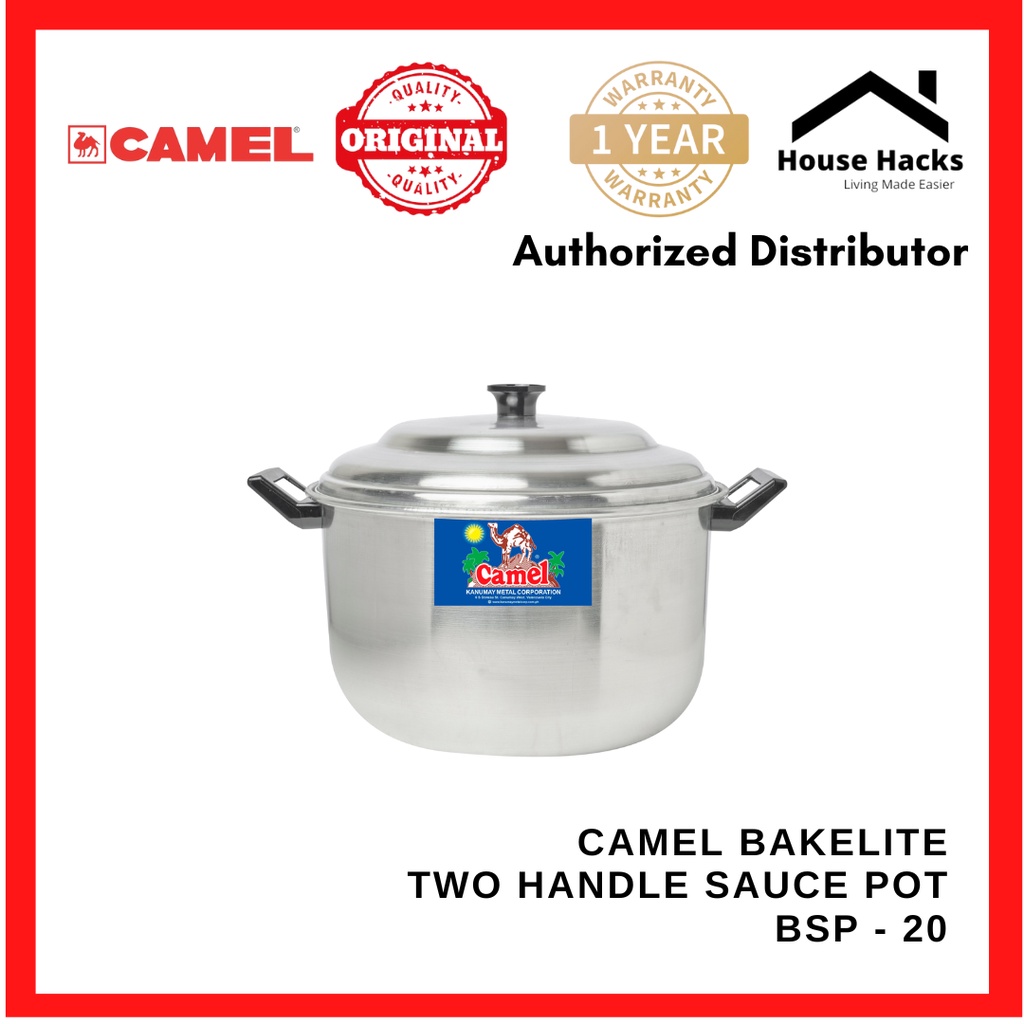 Camel Bakelite Two Handle Sauce Pot BSP - 20 (House Hacks) | Shopee ...