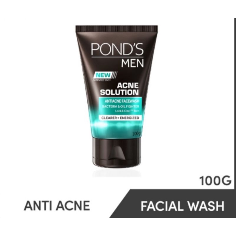Ponds Men Acne Solution 100g | Shopee Philippines