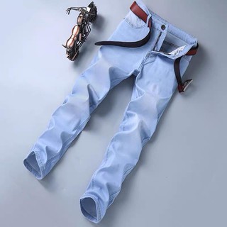 Light Blue Maong Pants Best Selling Stretchable Skinny Jeans For Men ...