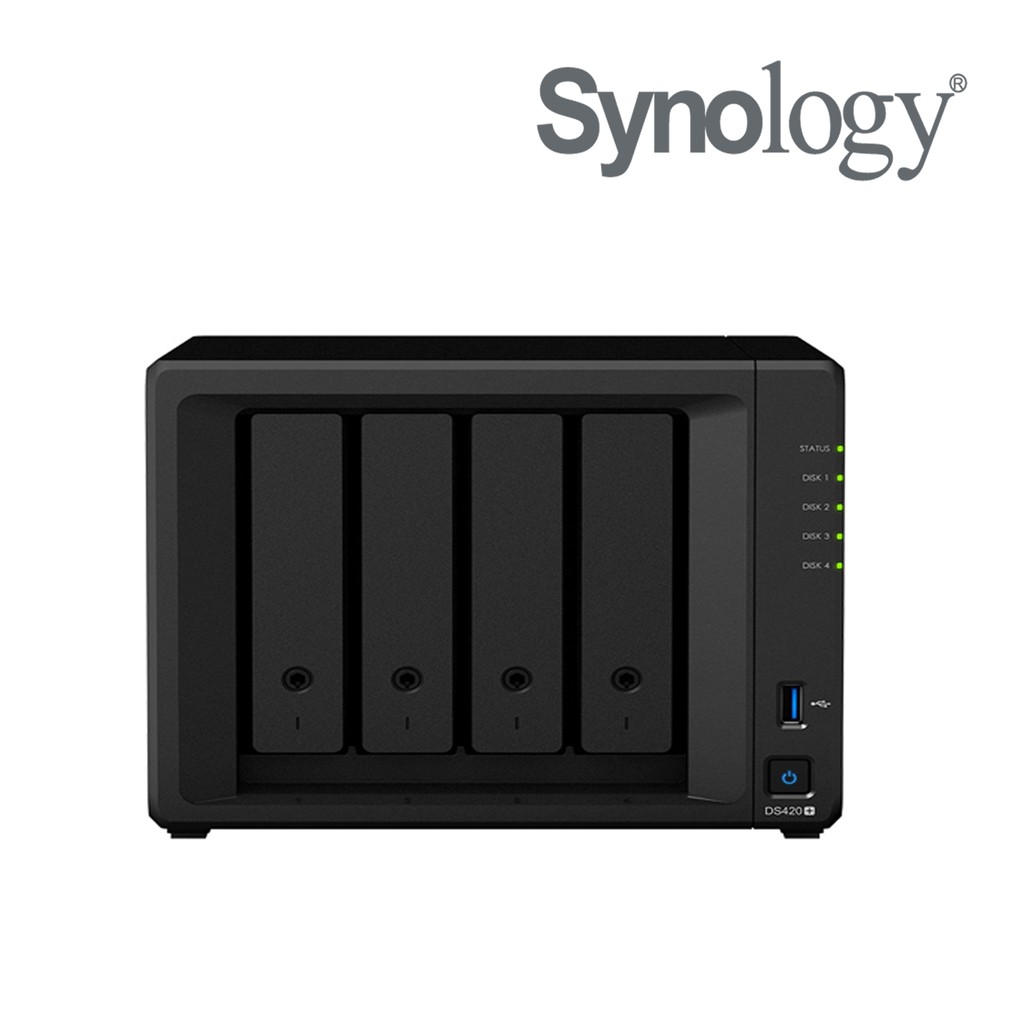 Synology DS420+ DS420 Plus 4 Bay Disk Station Nas Diskless | Shopee ...