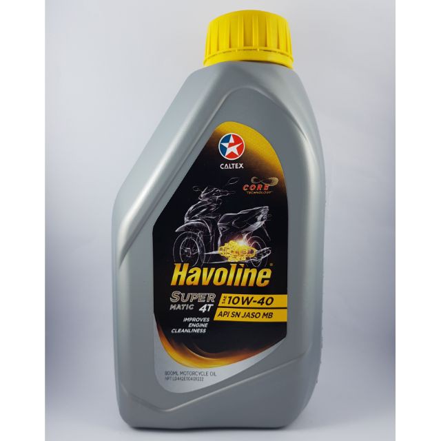 SUPER 4T 10-40 HAVOLINE 800ML | Shopee Philippines