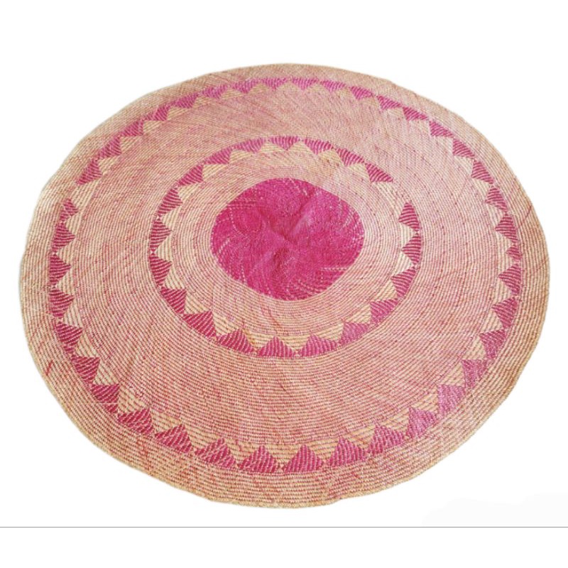 TWWA Tagolwanen Handwoven Sodsod Grass Round Mat / Banig - 5ft diameter ...