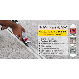 ABC Hybrid Sealant. Paintable and Flexible joint sealant | Shopee Philippines