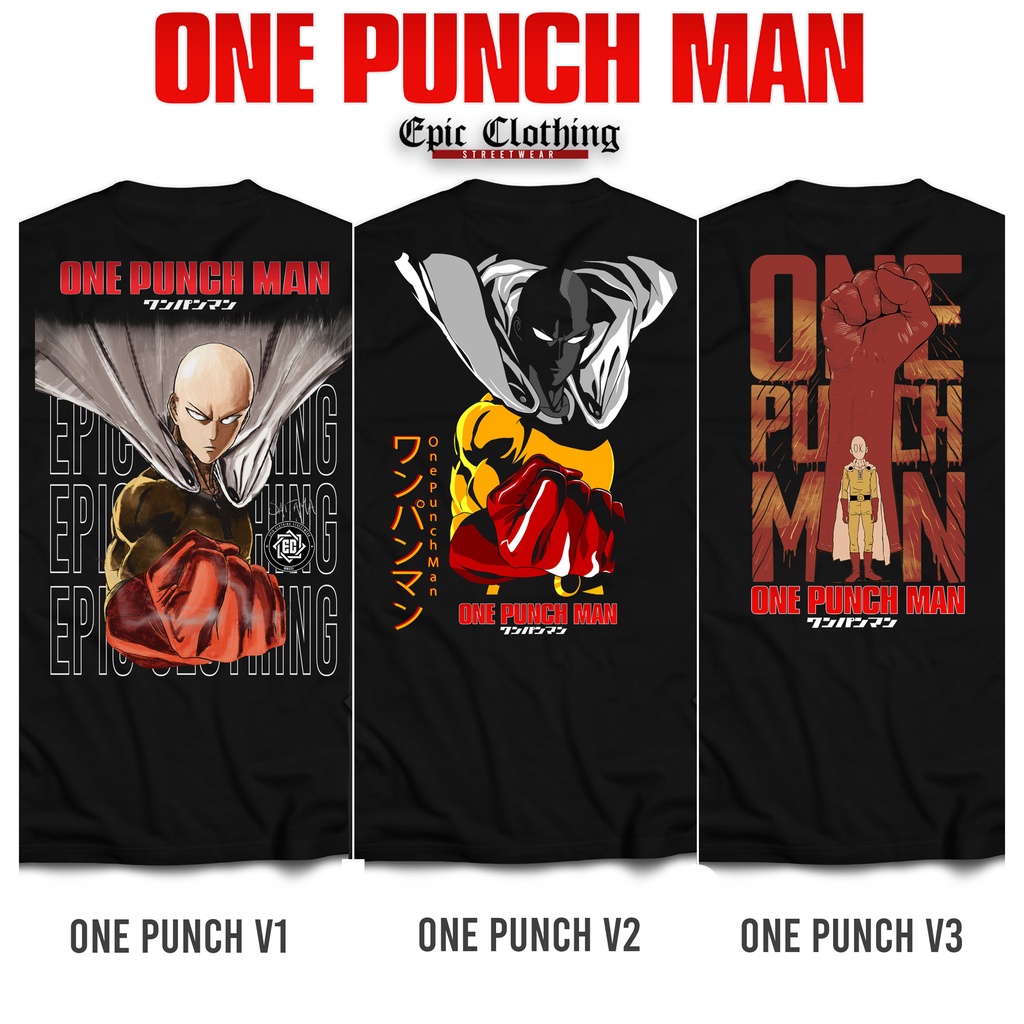 ONE PUNCH MAN COLLECTION - - Epic Clothing Streetwear(cotton-unisex ...