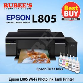 EPSON L805 PRINTER WITH WIFI 6 COLORS | Shopee Philippines