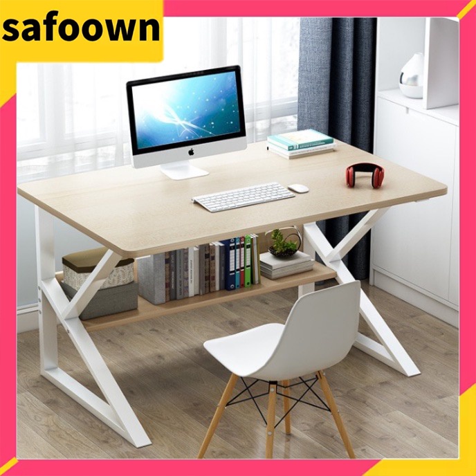 COD 120CM Computer Desk Office table study desk PC laptop desk Thick ...