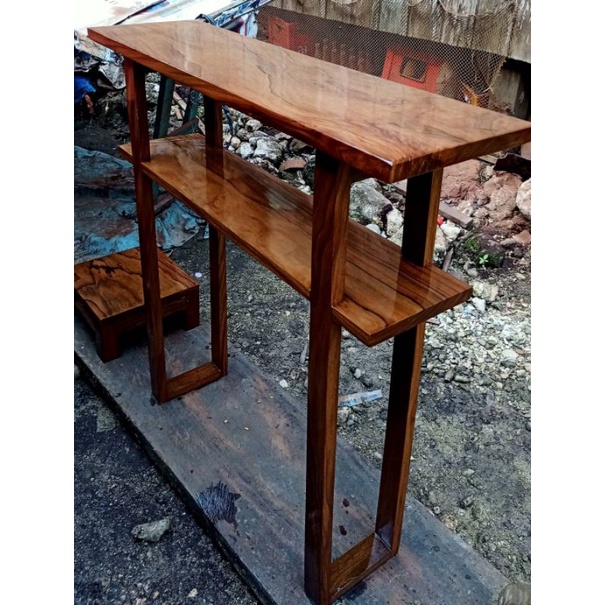 Magkuno wood Console Table Entryway | Shopee Philippines