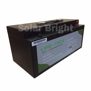 Solar Battery Lifepo4 12.8V 100AH Lipo-Tech with Built-In BMS ...