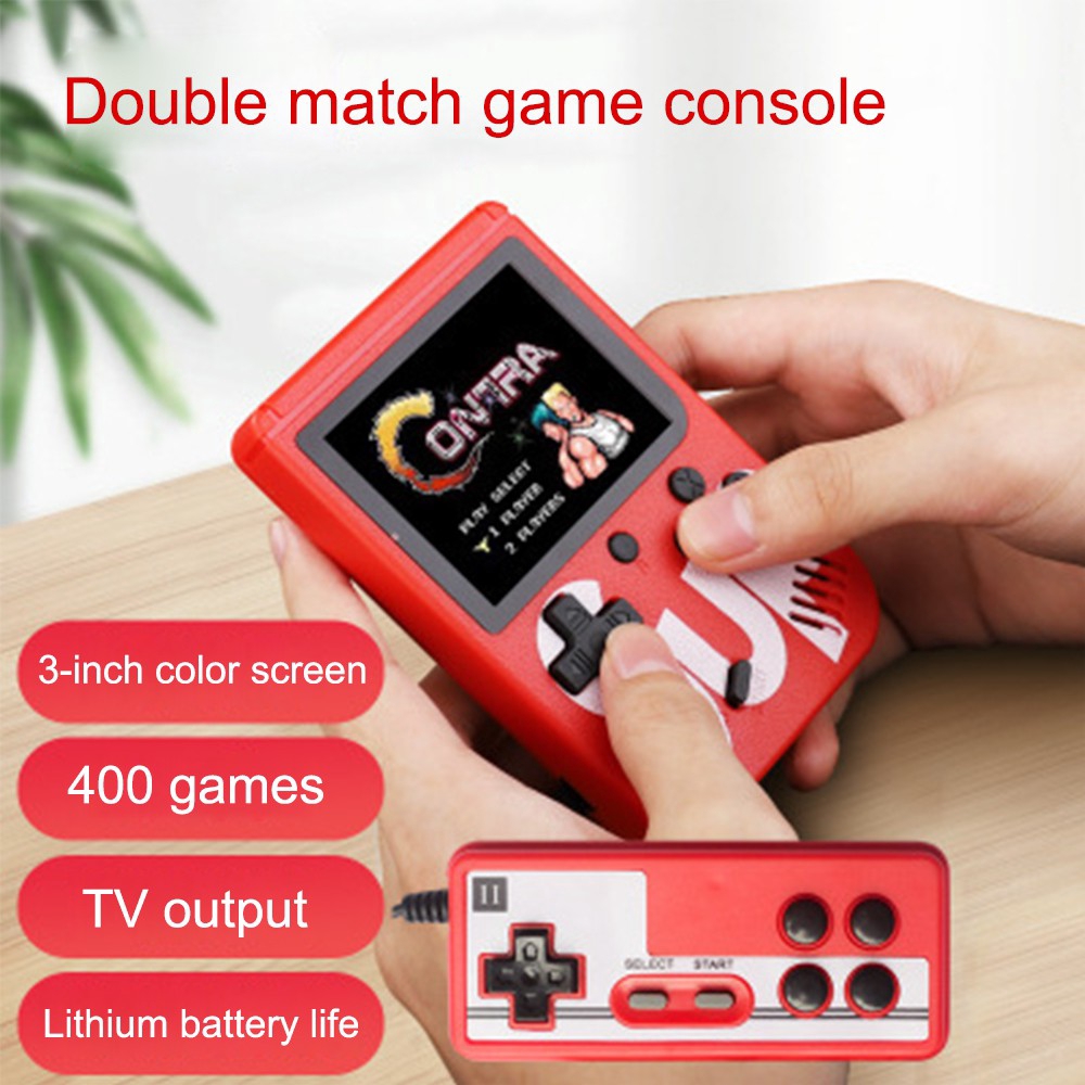 SUP Game Box 400 In 1 Retro Handheld Game Console Emulator Portable 