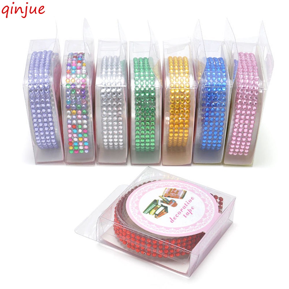 Self-Adhesive Bling Sticker Rhinestones Tape Acrylic | Shopee Philippines