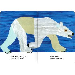 Polar Bear Polar Bear What Do You Hear Brown Bear Eric Carle Early ...